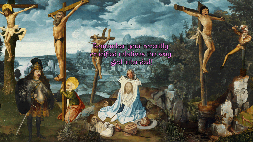 The Procession to Calvary